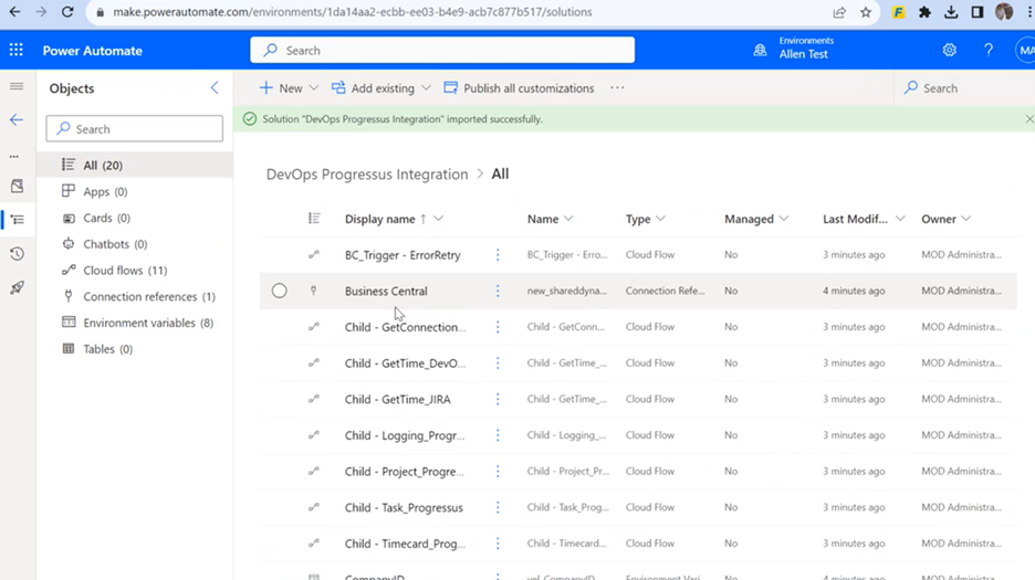 Progressus DevOps/Jira Integration